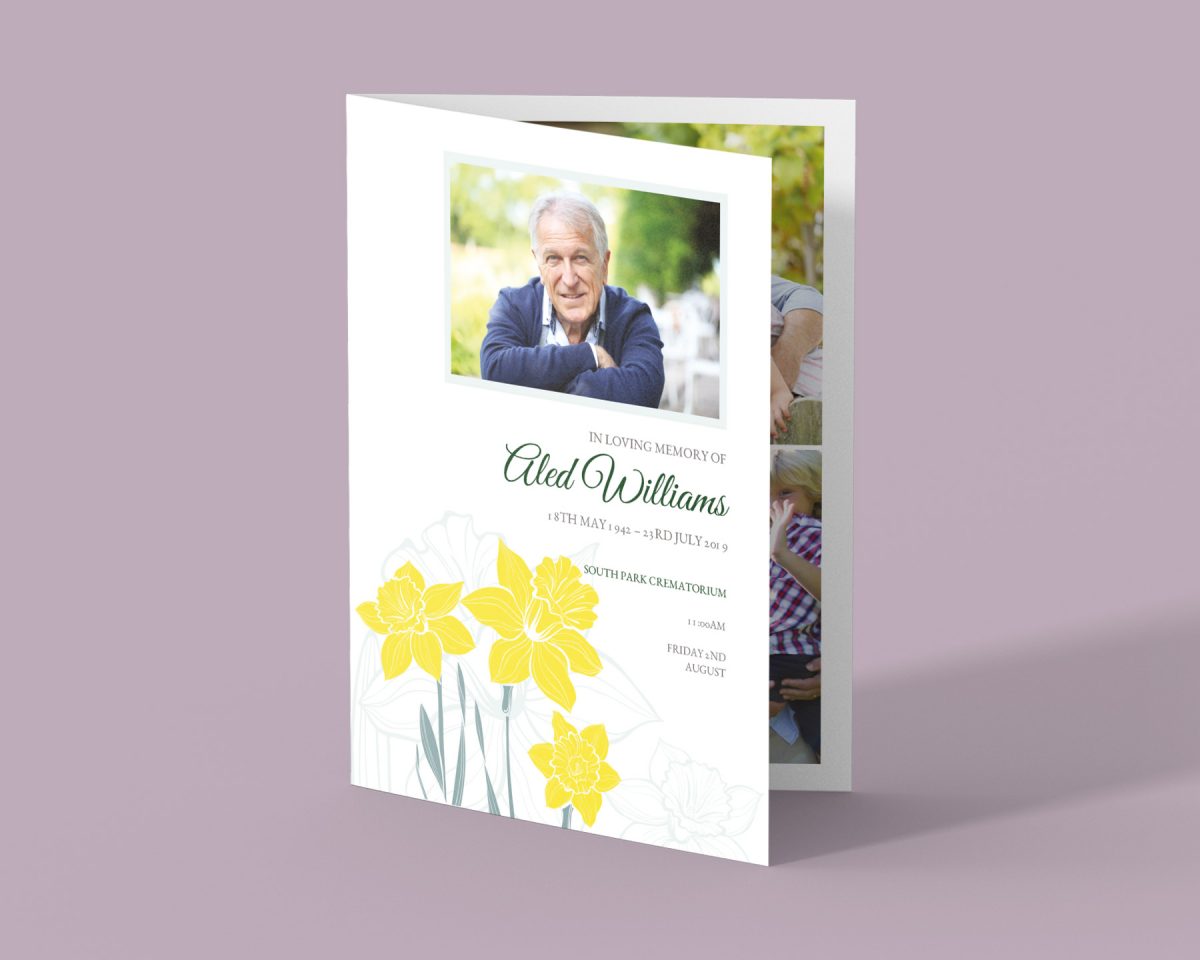 Funeral Order of Service – and other Funeral Stationery